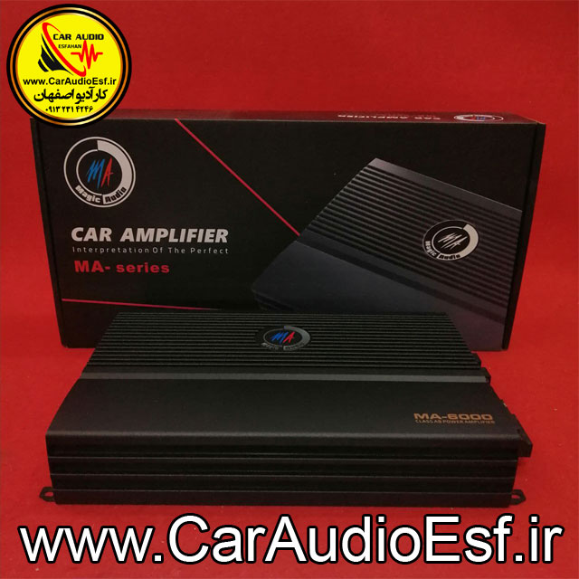 امپلی فایر چهار کانال مجیک ادیو مدل MA6000